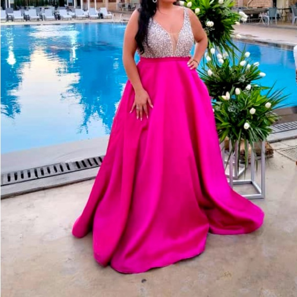 Govani Dress , Wearing Once - Gem